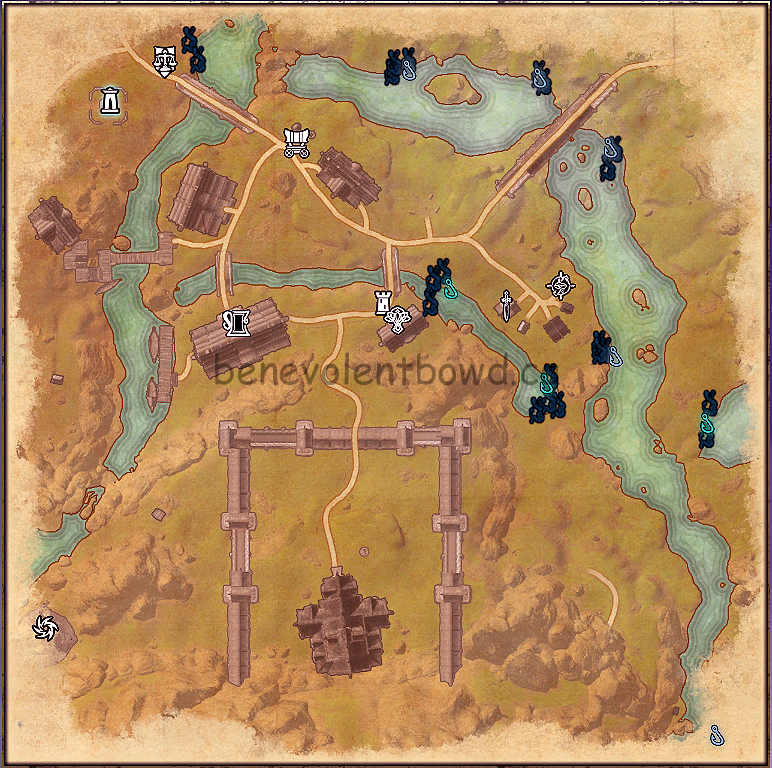ESO Fishing Hole Map Compendium - BenevolentBowd.ca