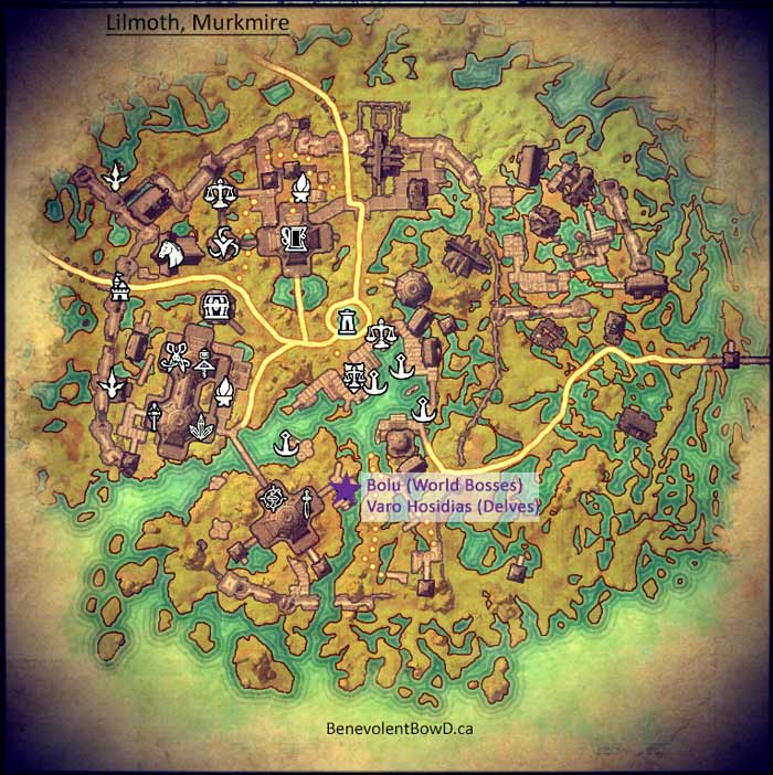 ESO Guide: Murkmire Daily Quests - BenevolentBowd.ca
