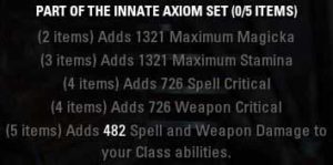 ESO Crafted Sets - BenevolentBowd.ca