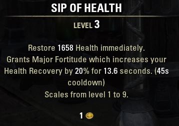 Alchemy Writs 101: Sip of Health - BenevolentBowd.ca