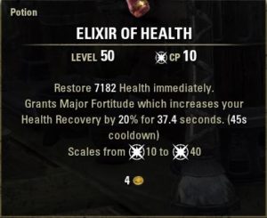 Alchemy Writs 101: Elixir of Health – BenevolentBowd.ca