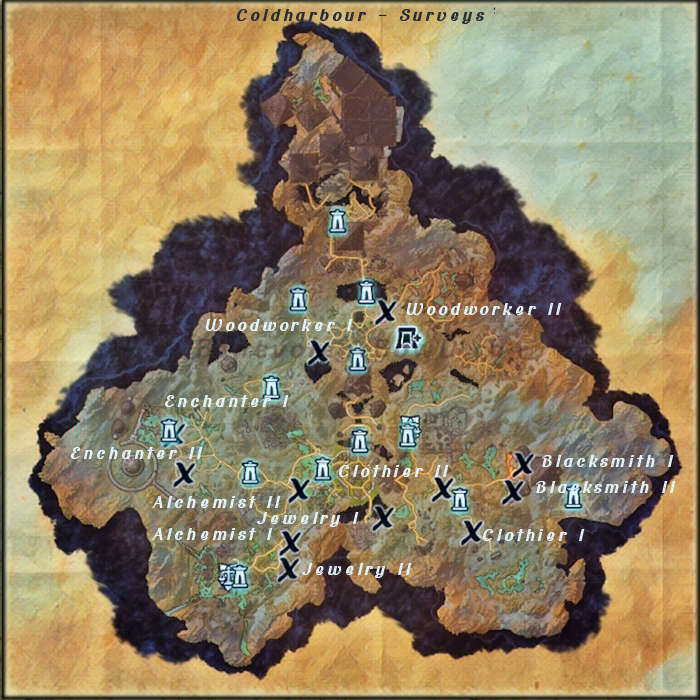 ESO Survey Map Guide - BenevolentBowd.ca