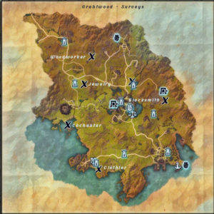 ESO Survey Map Guide - BenevolentBowd.ca