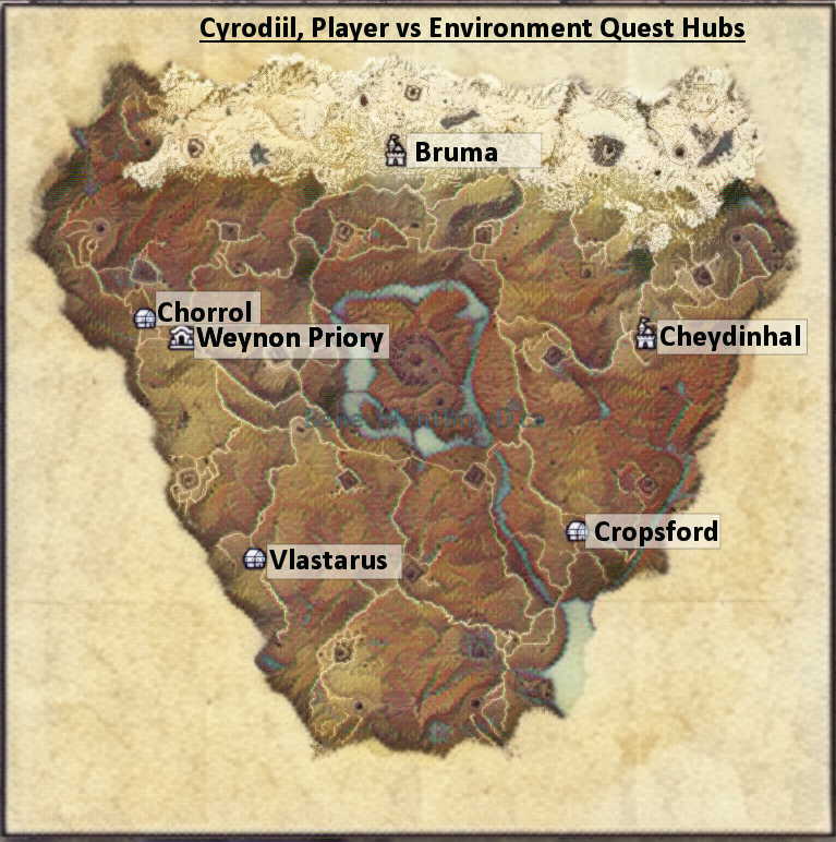 ESO Cyrodiil: Do you know about the town daily quests? - BenevolentBowd.ca